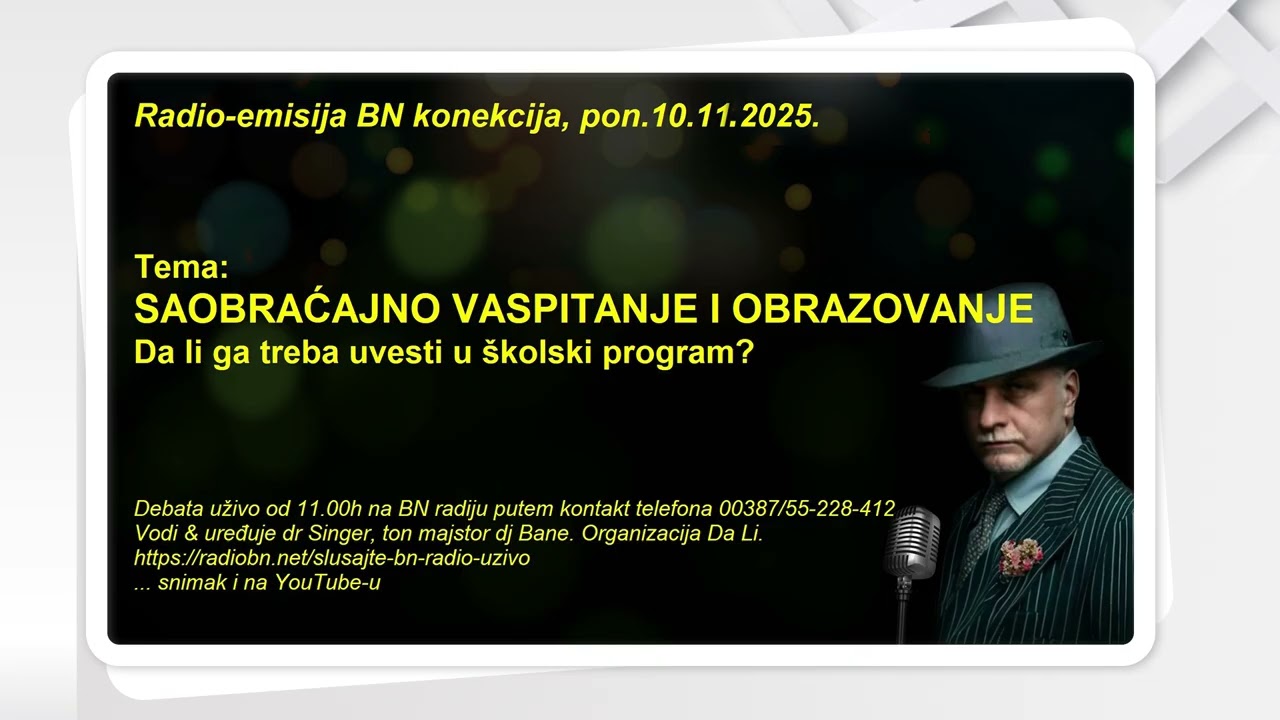 "BN konekcija" 10.11.2025. - BN radio