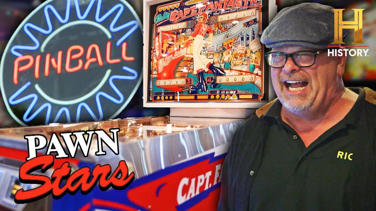 Top 9 VINTAGE Pinball Machines | Pawn Stars