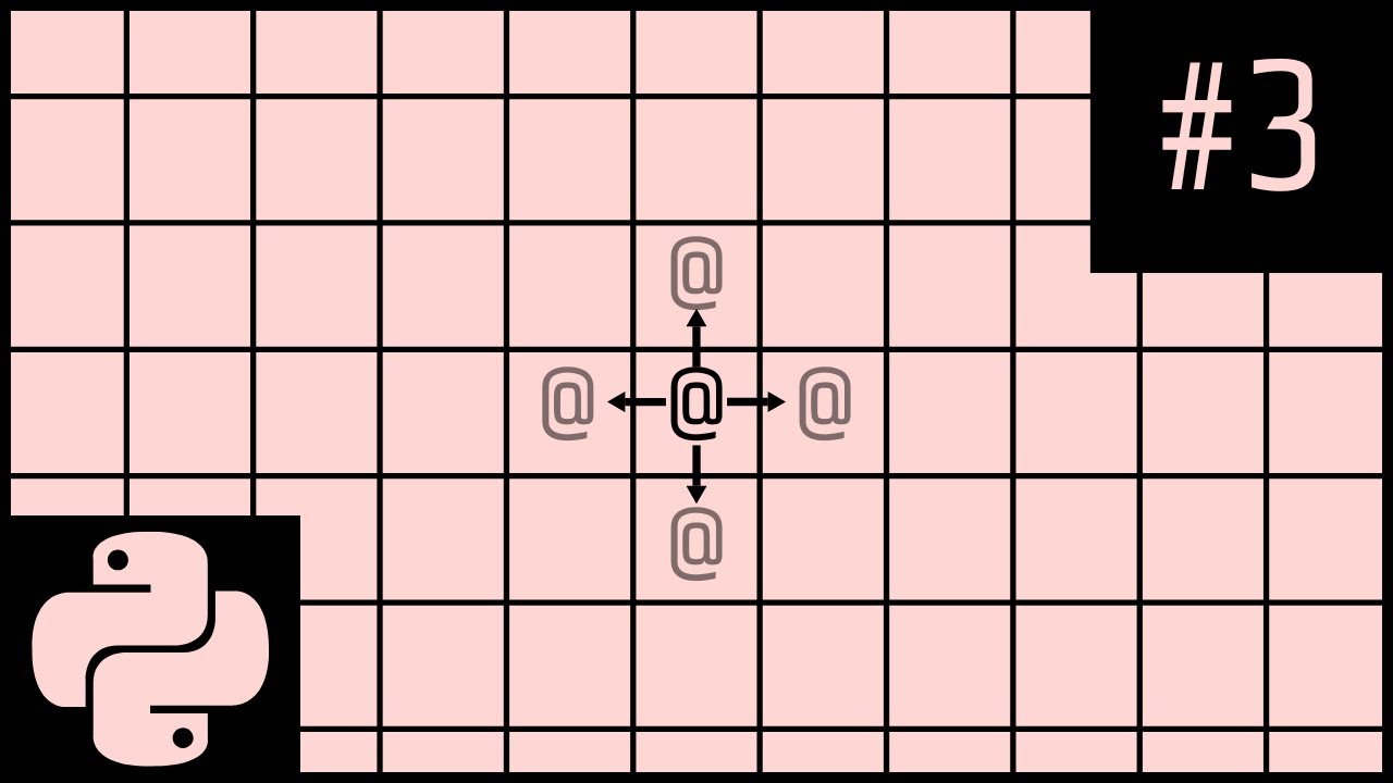 Python Tkinter Tutorial | 2D Grid-Based Map Part 3