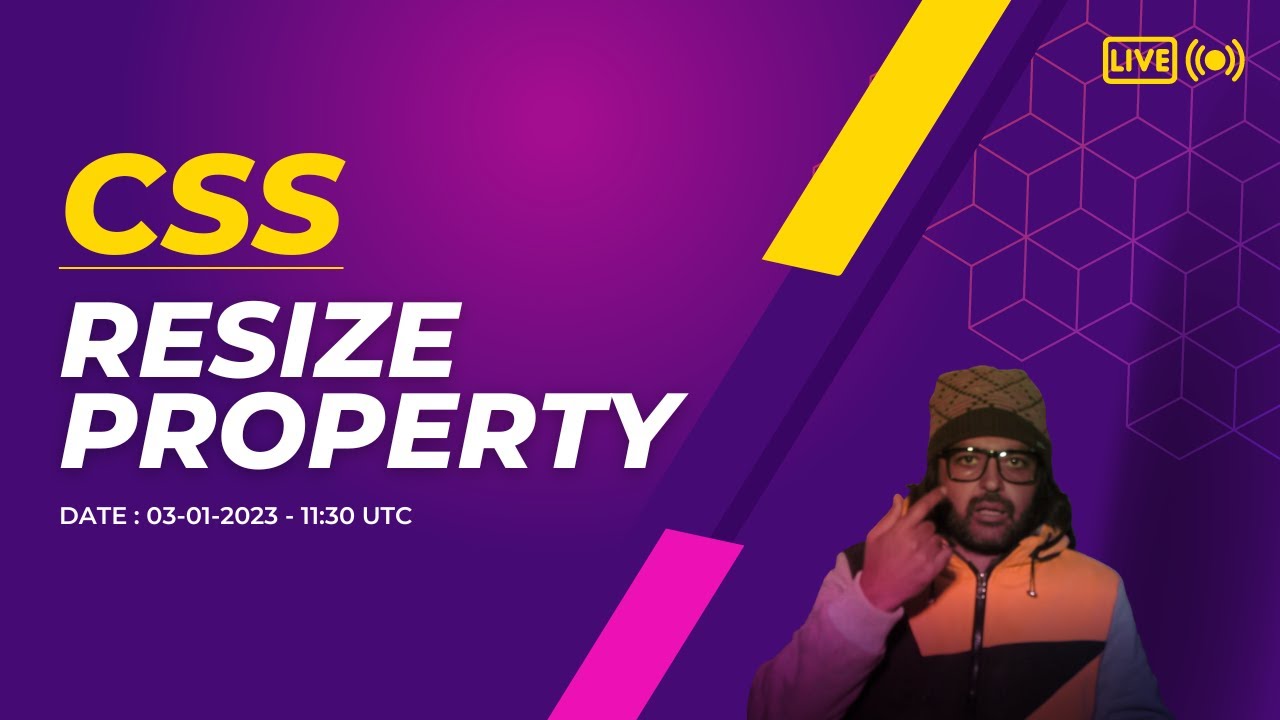 CSS for beginners | Learn Resize Property