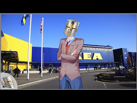 24 HOUR CHALLENGE AT IKEA!?! (SCP-3008)