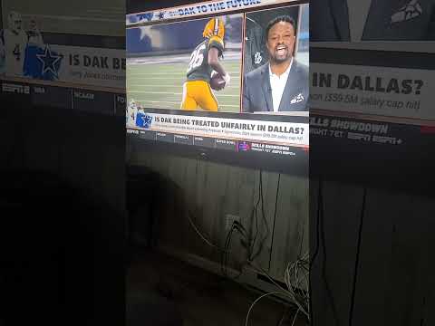 DAK TO THE FUTURE #dallascowboys #jerryjones #dakprescott #espn #shorts