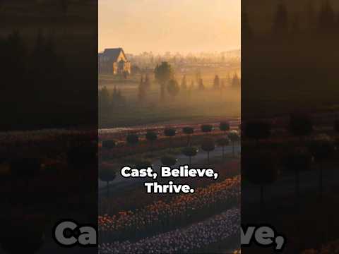 Cast, Believe, Thrive: A Faithful Life #God #Jesus #bible #love #faith #motivation #trending #shorts