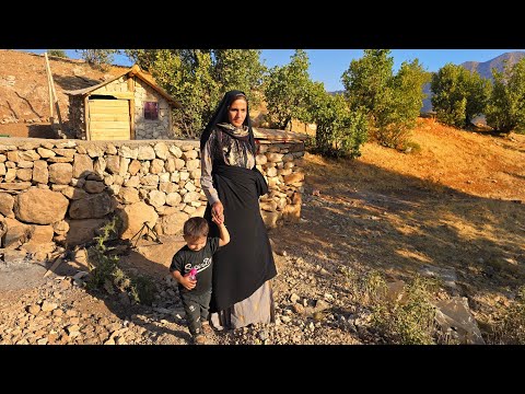 A single mother's journey to visit her husband and rebuild a mountain shelter
