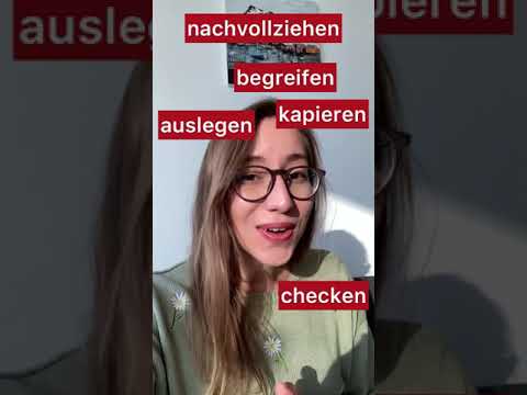 WORTSCHATZ auf Deutsch erweitern | Synonyme | Deutsch lernen #Shorts