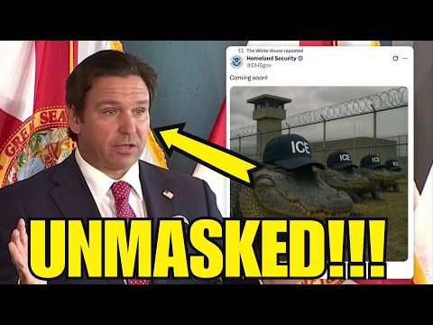 Aligator Alcatraz UNMASKS MAGA reptiles