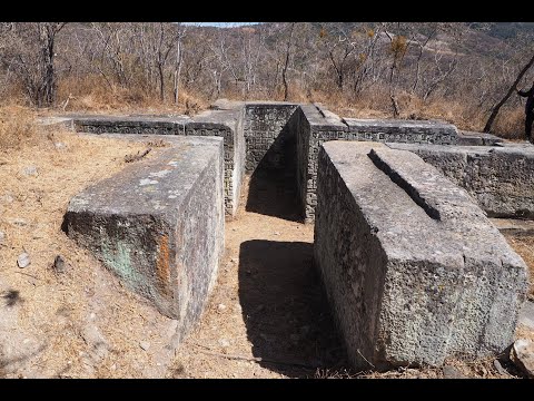 Unique little known archaeological site Cruciform structure