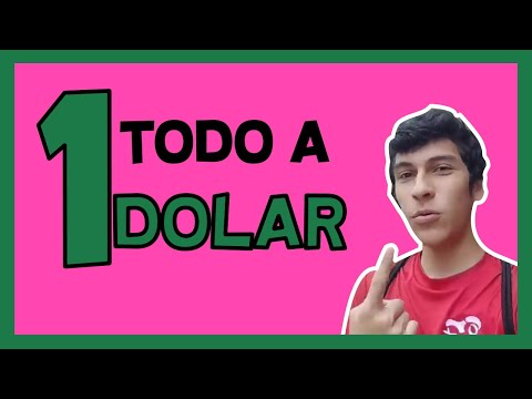 Tiendas de dolar en Colombia 😱 / ¿Qué puedo comprar en Colombia por 1 DOLAR? [CC]