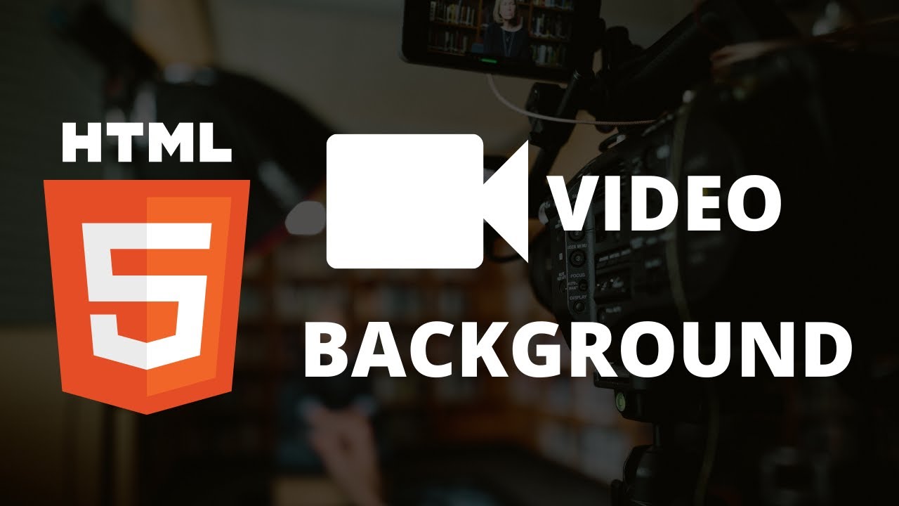 How To Add Fullscreen Video Background with HTML & CSS