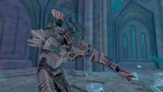 Dragonborn Wearing Dragonbone Armor Using Dragonbone Bow Shooting ...