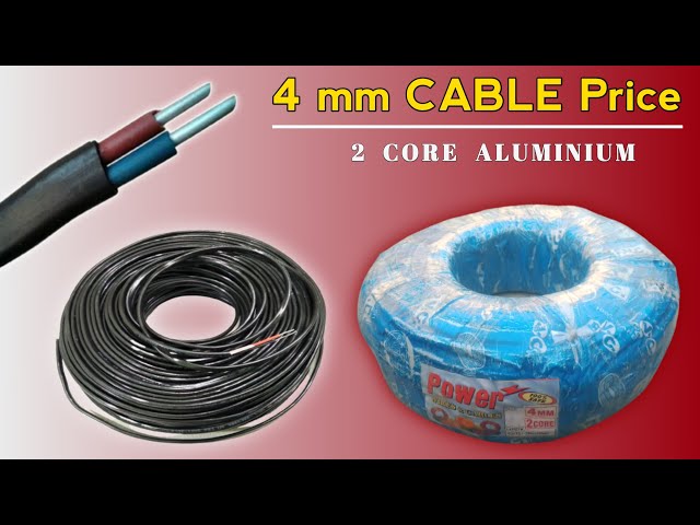 Aluminium Armoured Cable - KEI 2 Core Aluminium XLPE Armoured Low ...