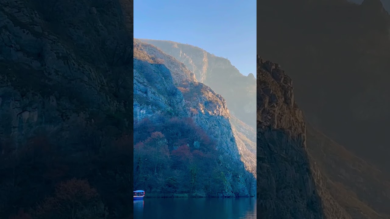 Matka Lake - Skopje, North Macedonia🇲🇰 #europe #travel #destination #travelblogger #beauty #nature