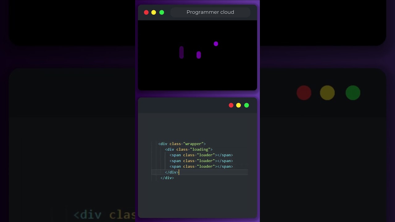 🍬🍬 Pure CSS Dancing Dots Loading Animation! ⌛