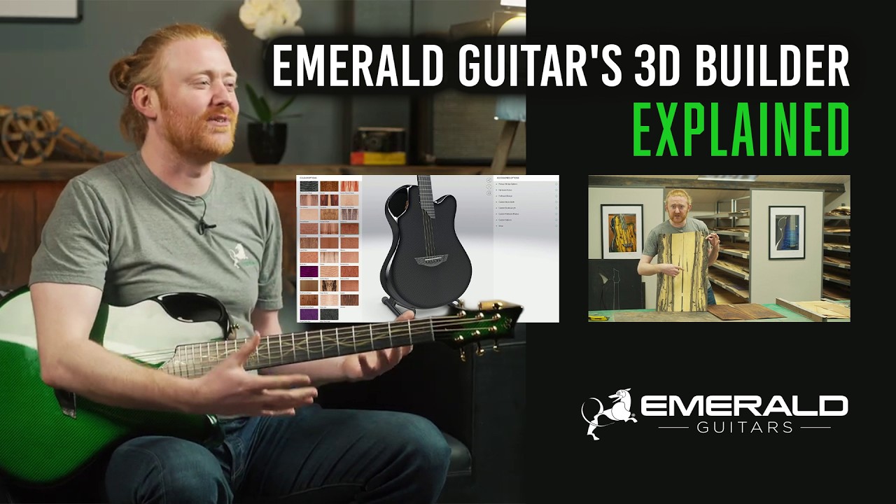 Design Your Dream Custom Guitar | Emerald Guitar's 3D Builder Explained