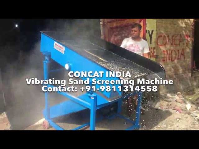 Sand Sieving Machine - Vibrating Sieve Machine OEM Manufacturer from ...