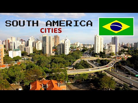 Top 5 Largest Cities In South America |Urban Population 2021
