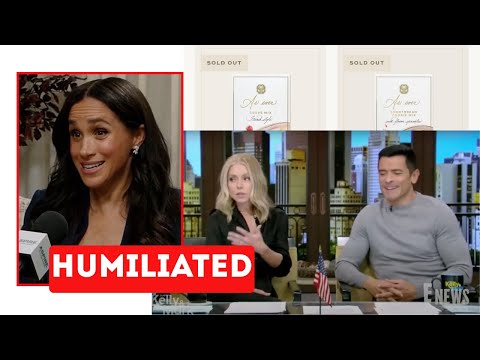 Meghan Markle's Podcast CRUMBLES as Kelly Ripa & Mark DESTROY Her "Cringe" Comeback Attempt!