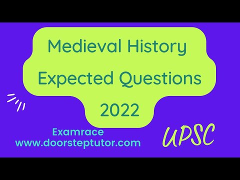 UPSC CSE Prelims 2022: Medieval History Important & Expected Questions - Can You Solve?