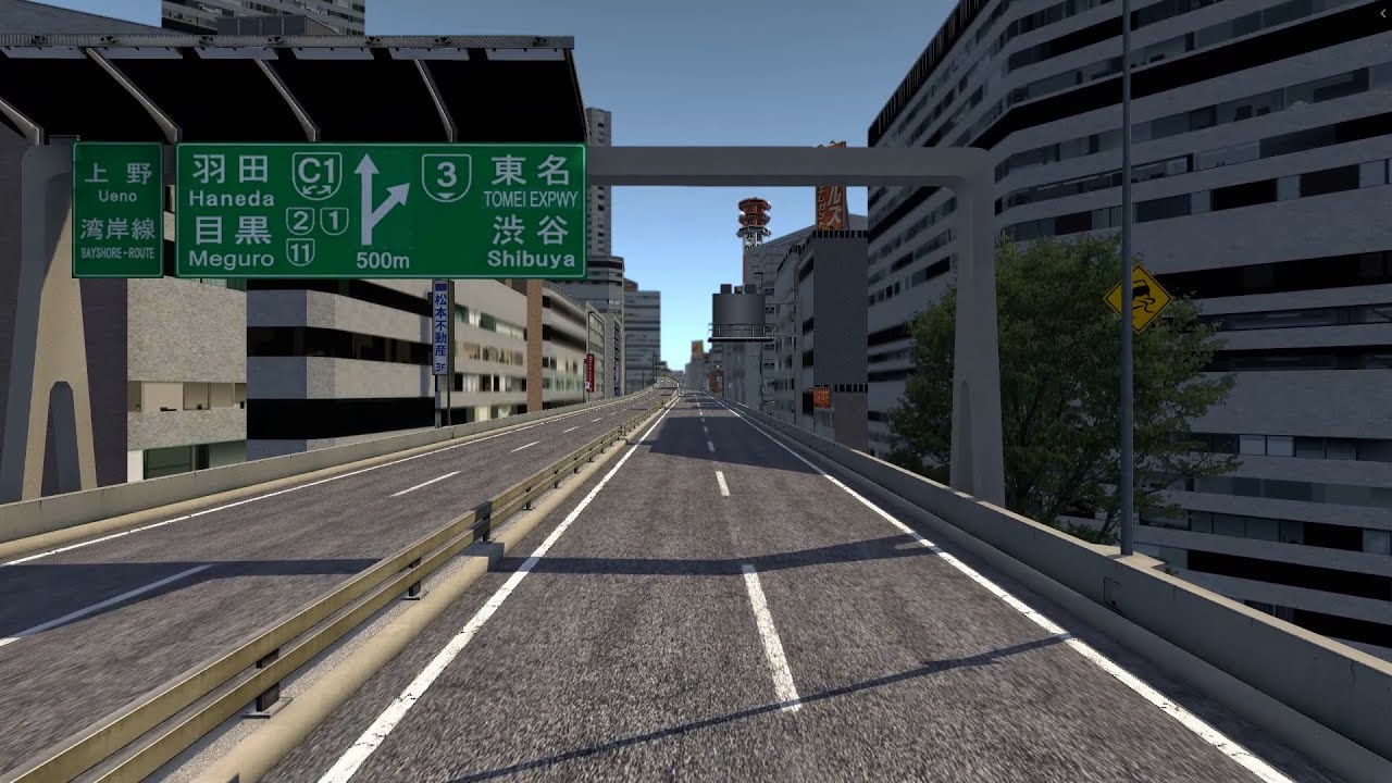 Tokyo's Shuto C1 Expressway 1.1 - BeamNG.drive