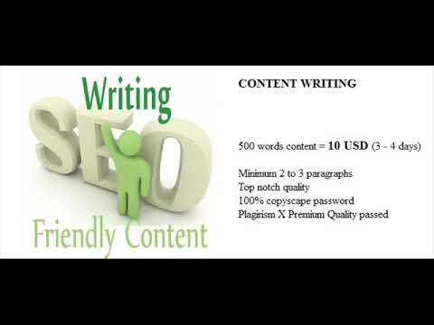 CONTENT WRITING | SEO Services in Hyderabad