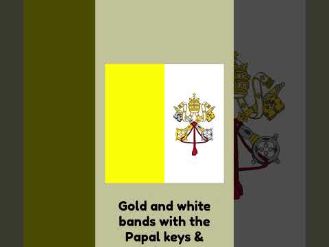 Vatican City Has a Square Flag! 😱