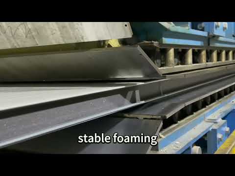 Specialized high foaming DP heat curing spray adhesive for metal sandwich panels