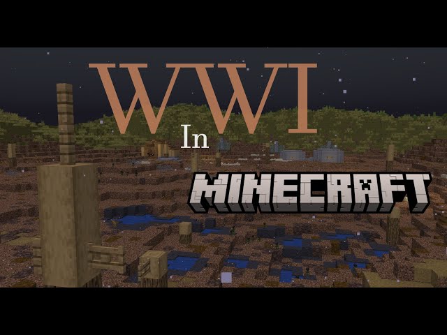 World War I Blocks & Items Minecraft Mod