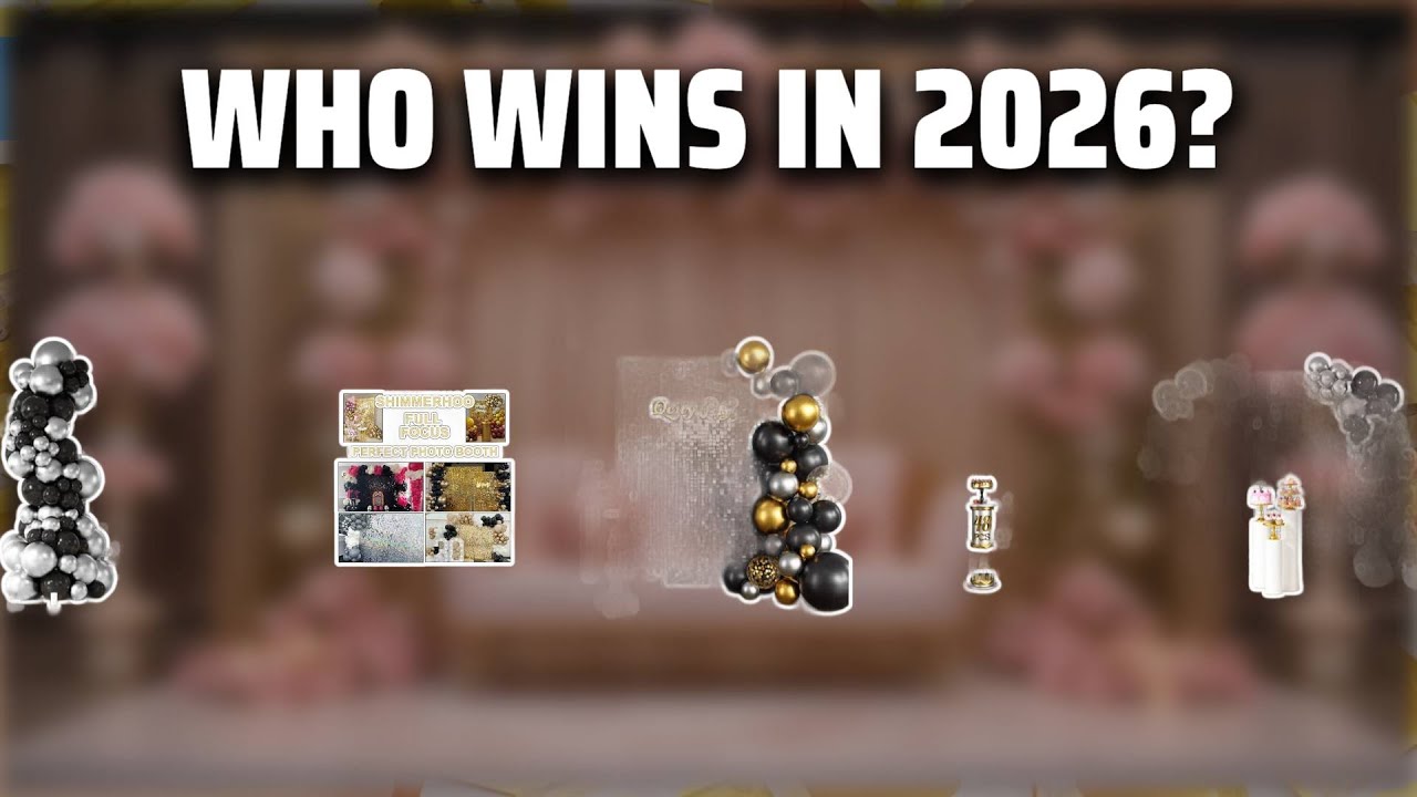 The Top 5 Best Silver Shimmer Wall Backdrop in 2026 - Must Watch Before Buying!
