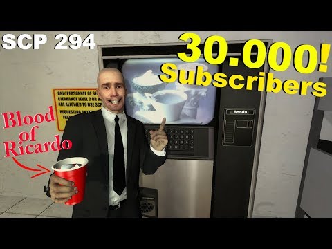 Never Drink SCP 294 Special 30.000 Subscribers