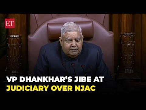 'Scrapping of NJAC by SC a glaring disregard of mandate': Jagdeep Dhankhar's fresh jibe at judiciary