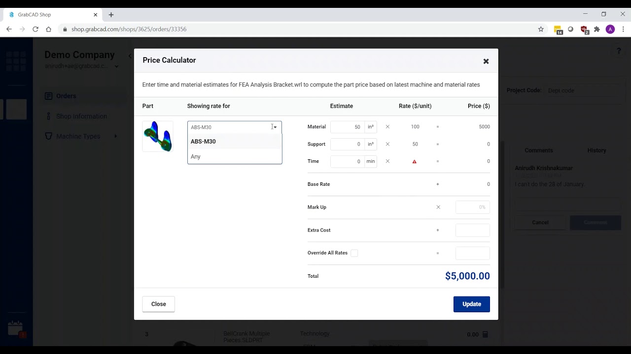 GrabCAD Shop Operator Tutorial