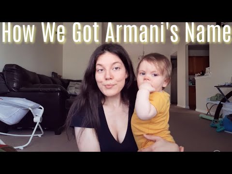 How We Came Up With Armani's Name | MommyToArmani