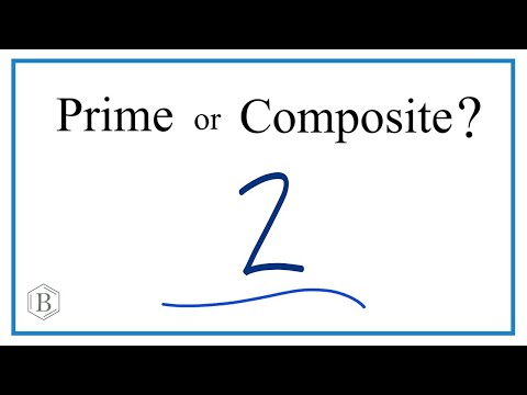 Is 2 a Prime or Composite Number