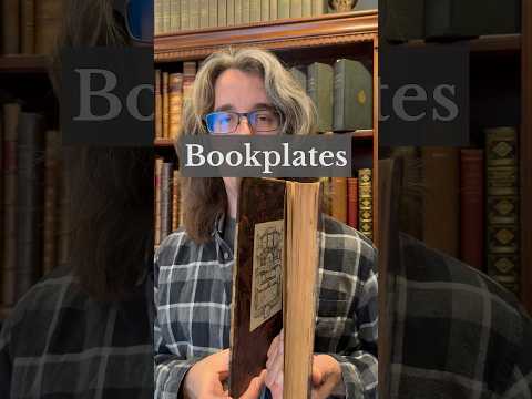 Do you collect bookplates? Or know a bibliophile who does?