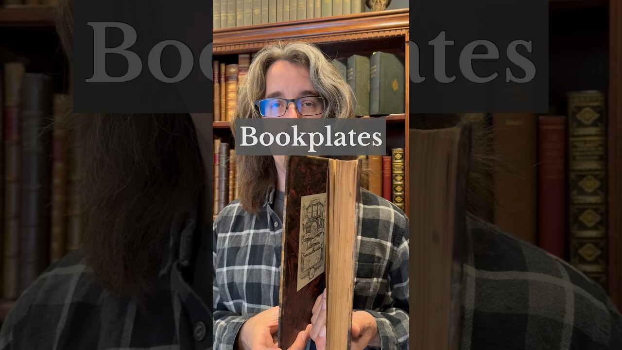 Do you collect bookplates? Or know a bibliophile who does?