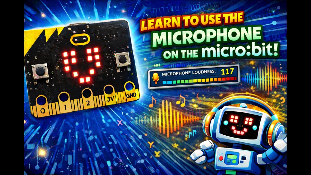 Microphone in MakeCode for micro:bit | Beginner Tutorial