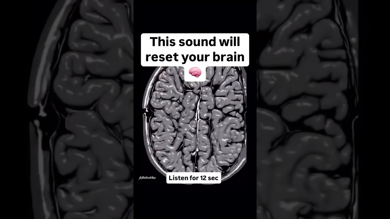 Sound To reset your brain 🧠 || and improve focus  #focus #motivation #neet #braintricks #shorts