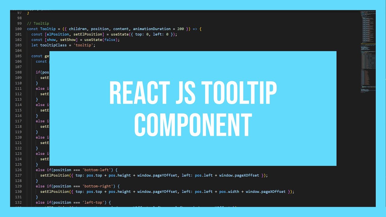 ReactJS Tooltip component