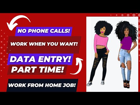 Work When You Want No Phone Calls Work From Home Job Part Time Data Entry Online Job No Degree