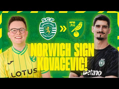 SPORTING GOALKEEPER VLADAN KOVACEVIC SET TO SIGN FOR NORWICH CITY!