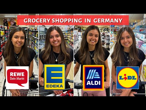 SUPERMARKET TOUR: GERMANY 🛒 What to Expect from Grocery Shopping in 🇩🇪 | Prices, Products & Tips!
