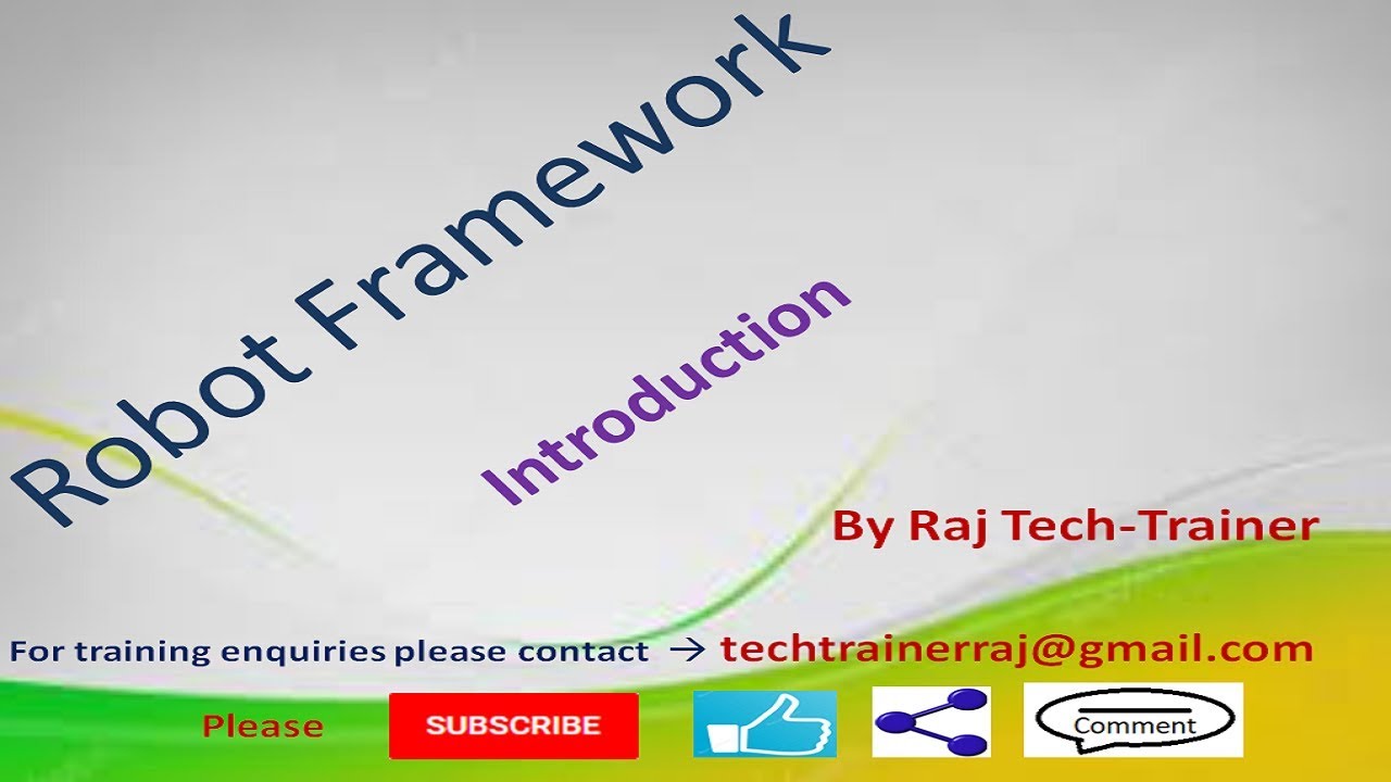 Robot Framework Tutorial - Python - Selenium : Introduction
