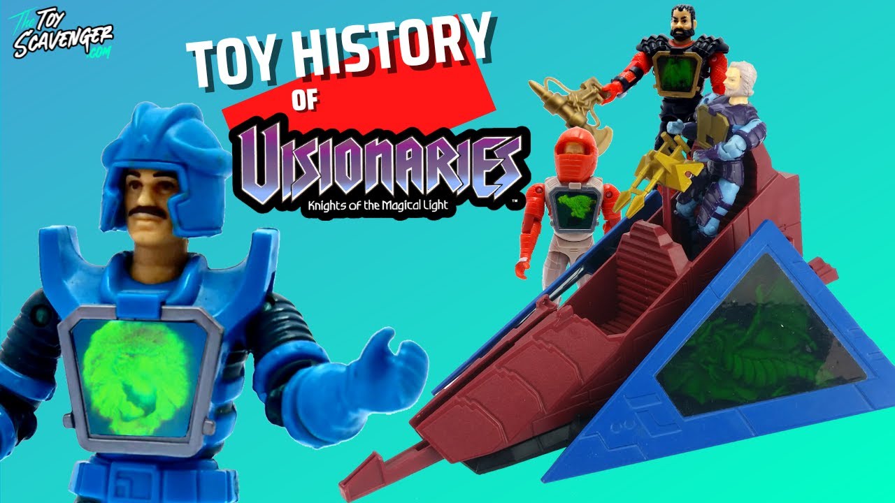 The Toy Scavenger's Toy History VISIONARIES: KNIGHTS OF THE MAGICAL LIGHT Action Figures