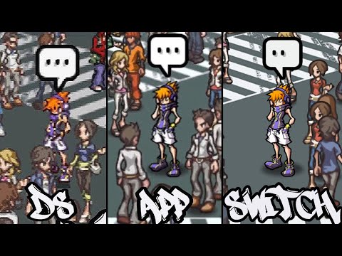 The World Ends With You: DS vs Android vs Switch: Day 1 Comparison