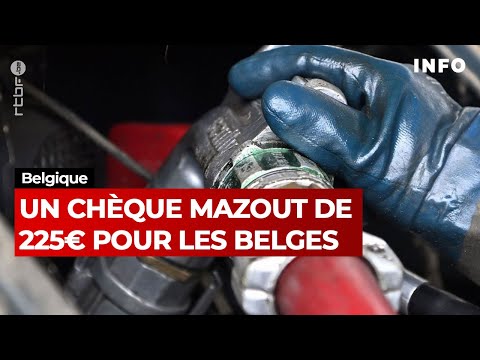 Un chèque mazout de 225 euros pour les ménages belges - JT RTBF