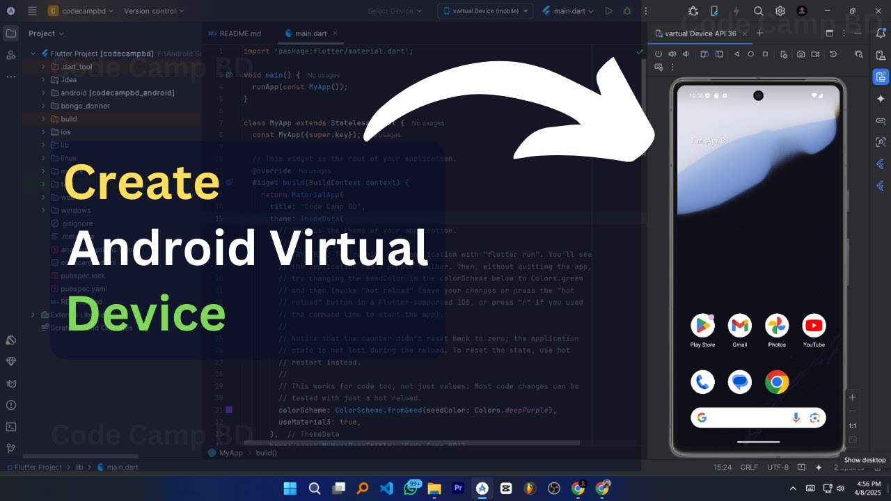 How to Create Virtual Device (AVD)📱 in Android Studio [2025] | Create Emulator in Android Studio