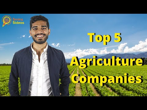 These Are The Top 5 Agriculture Companies In The World! (AI In Agriculture 🔥)