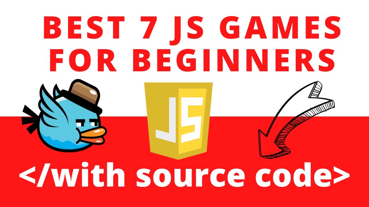 Best 7 javascript games projects examples for beginners with source code 2020