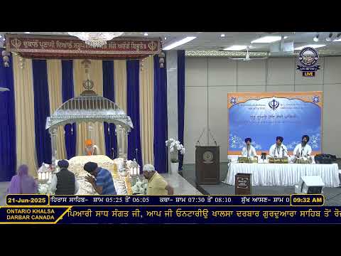 Live From Ontario Khalsa Darbar