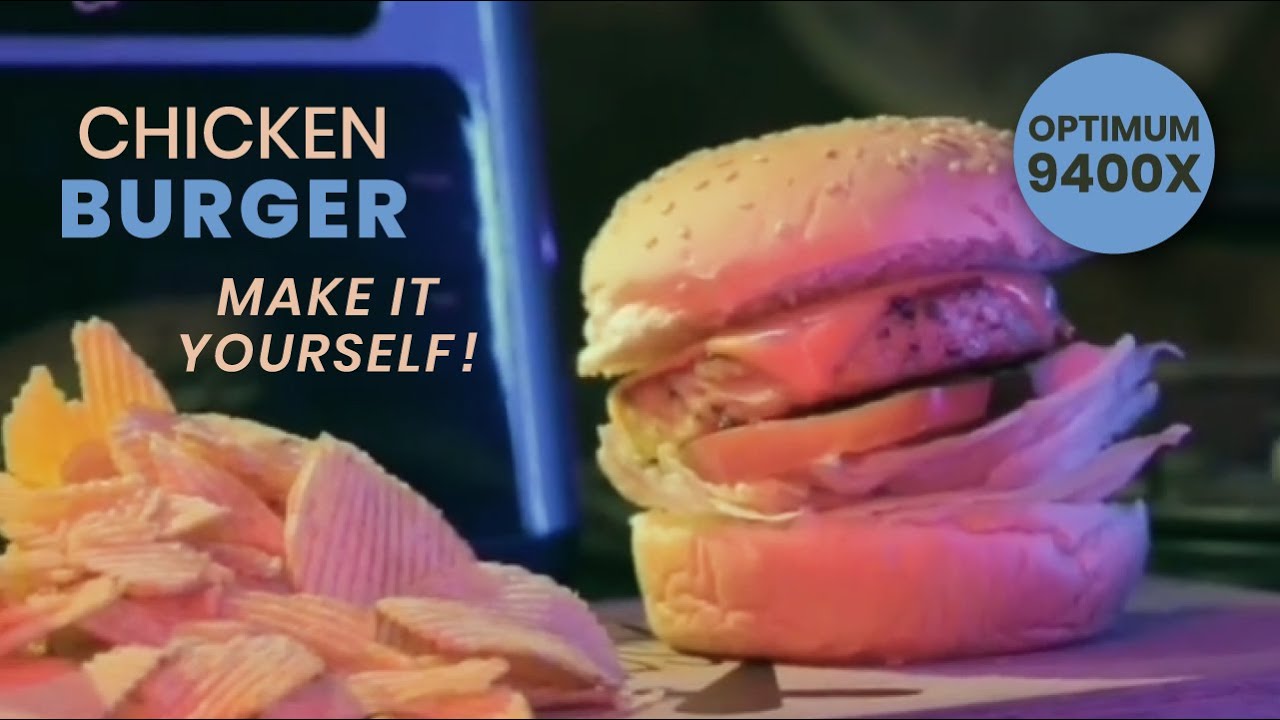 Chicken Burger Patty from Scratch Recipe 🍔